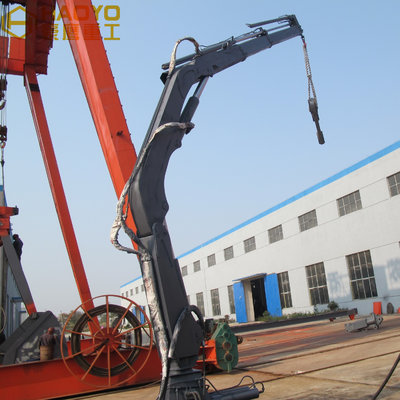 Foldable Hydraulic Marine Boom Offshore Crane Marine Ship Deck Crane