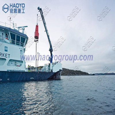 Small Knuckle Boom Fishing Boat Mini Crane Price for sale Marine Ship Deck Crane