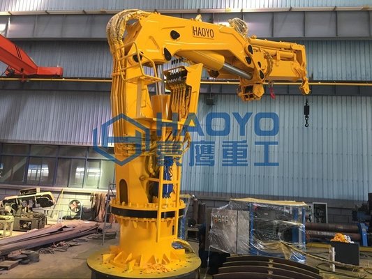 1ton 2ton 5ton Marine Crane Ship Deck Crane Marine Ship Deck Crane