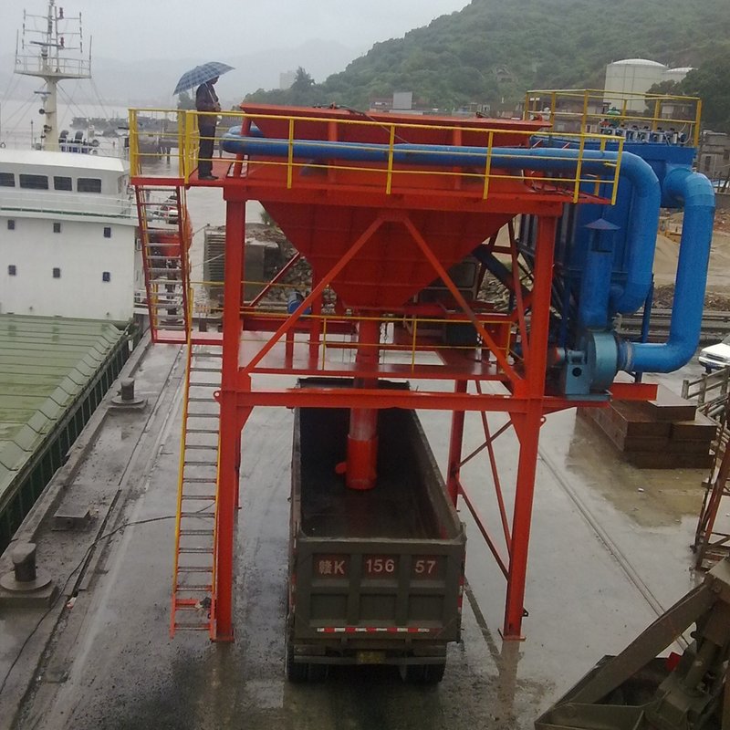Fixed Type ecological port hoppers for Clinker discharging