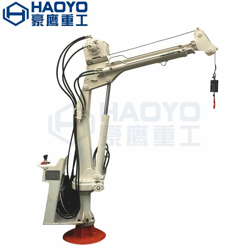 Fashional Knuckle Boom 5 ton Offshore Crane for sale Marine Ship Deck Crane