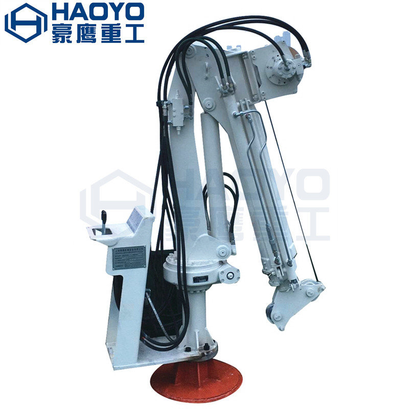 Knuckle Boom Deck Crane Hydraulic System for Sale Marine Ship Deck Crane
