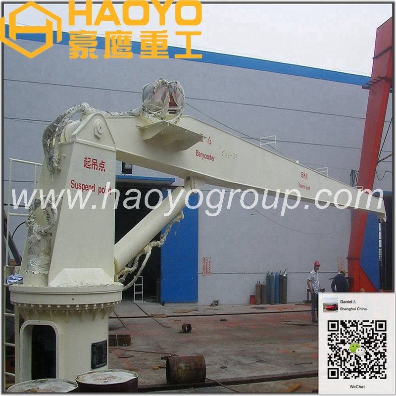 Good Quality Offshore Pedestal Dock Cranes Marine Ship Deck Crane for sale