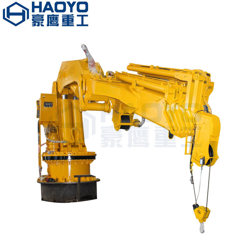 12m/14m/20m and 1ton/2ton/4.5ton Marine Ship Crane for sale Marine Ship Deck Crane