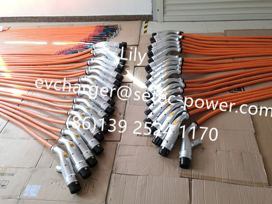3 Phase 200-750VDC 150kw DC Fast EV Charger with four Charging Connectors