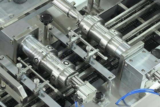 Double color sandwiching machine with packaging machine