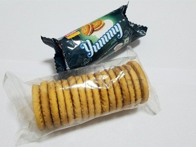 Servo Tray-free Biscuit On-edge Packaging Machine