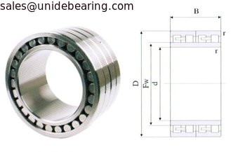 China 510440B Rolling mill bearings,four row cylindrical roller bearings supplier