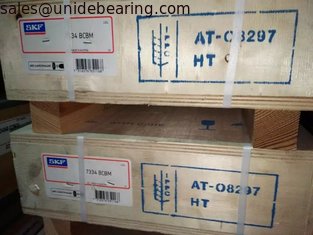 China SKF angular contact ball bearing 7334 BCBM,ID:170mm;OD:360mm;B:72mm supplier