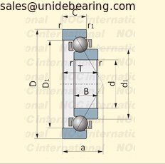 SF5811PX1 Excavator bearings ball bearing supplier