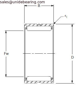 SRF55 SS Cam Follower,Sealed Caged Roller Follower supplier