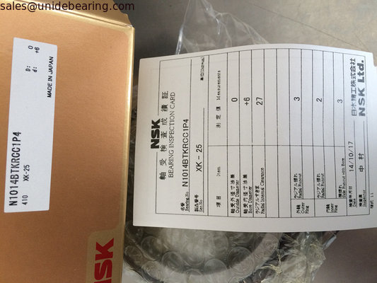 NSK original cylindrical roller bearing N1014BTKRCC1P4 for machine tools supplier