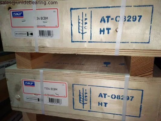 SKF angular contact ball bearing 7334 BCBM,ID:170mm;OD:360mm;B:72mm supplier
