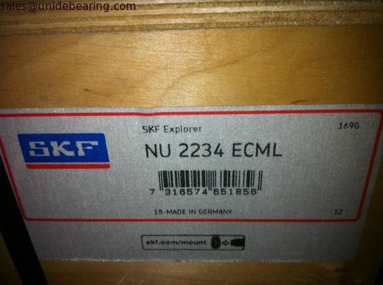SKF cylindrical roller bearing,single row NU2234 ECML,ID:170mm;OD:310mm;B:86mm supplier
