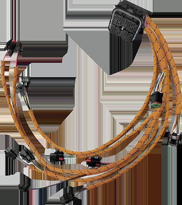 Construction Machine Engine Wire Harness E320D  C6.4 Engine Harness Injector Wire 305-4893