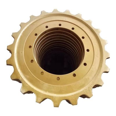 OEM Bulldozer Spare Parts Segment Drive Sprocket Circle For PC200-8