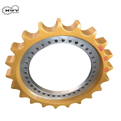 4mm-10mm Deepth Excavator Undercarriage Parts R225 Track Chain Link Drive Sprocket