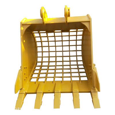 1.15M Capacity Excavator Tilt Bucket Rotating Concrete Screening Suitable For Construction Works