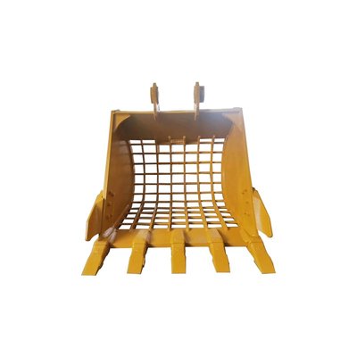 1.15M Capacity Excavator Tilt Bucket Rotating Concrete Screening Suitable For Construction Works