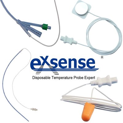 Disposable Tympanic Temperature Probe Sterilized YSI400 Sereise Temperature probe sensor TPU