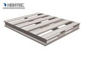 Weather - resistance 4 Way aluminium pallet load capacity 1000kg