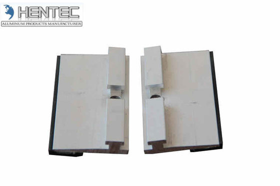 Aluminum End Clamp For Solar Roof Mounting Systems  , Used ECO friendly tape