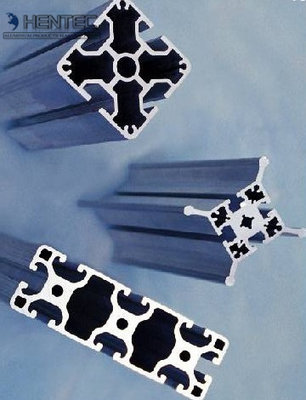 T6 6061 Aluminum Extrusion shapes / sections with 10um  Film thickness