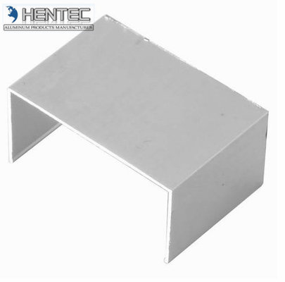 T5 / T6  6005 6061 Aluminum Extrusion Channel  anodizing , powder coating