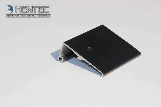 6061 6063 Powder Coating Aluminium Profiles , extruded aluminum shapes