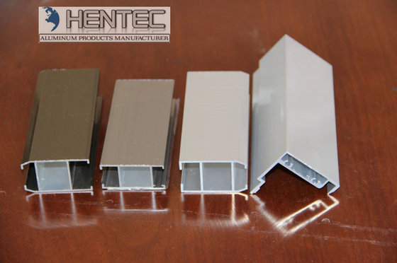 Custom Powder Coating aluminium sliding door profiles construction usage