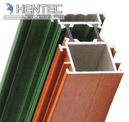 Custom Powder Coating aluminium sliding door profiles construction usage