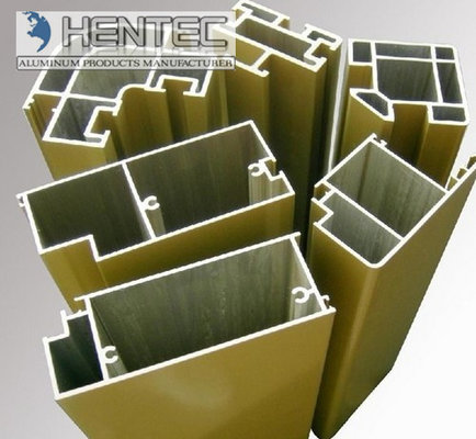 Custom Powder Coating aluminium sliding door profiles construction usage