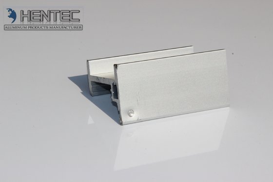 Customized Mill Finished Aluminium Door Profiles with 60 - 80um Film thicknes