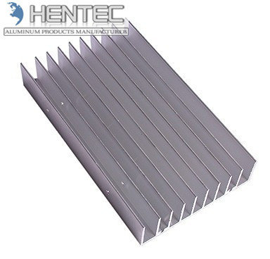 Construction extrusion aluminium h profile oxidation coloring golden , silver