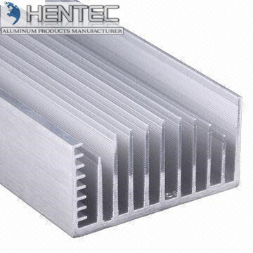 Construction extrusion aluminium h profile oxidation coloring golden , silver