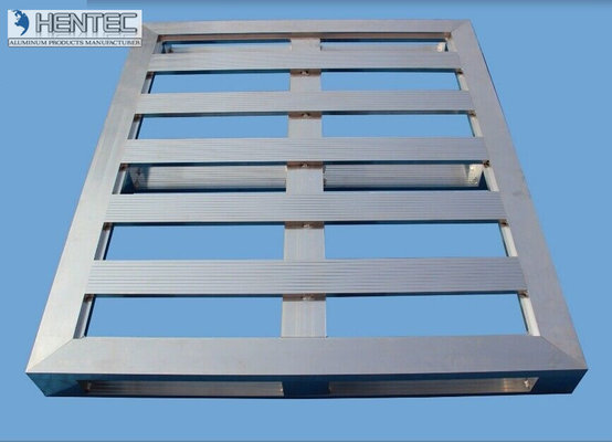 Mill Finished Aluminum Pallets , metal pallets 6063 / 6061 / 6005