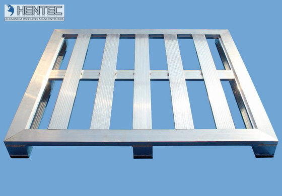 Mill Finished Aluminum Pallets , metal pallets 6063 / 6061 / 6005