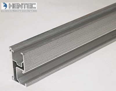 Durable solar panel roof mounting brackets , extruded aluminum profiles