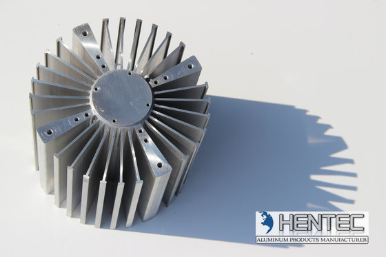 Custom 6063-t6 aluminum extrusion shapes with Cutting / Drilling / Machining