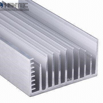 Customized  CNC machining  , Extrusion amplifier heat sink zinc plating
