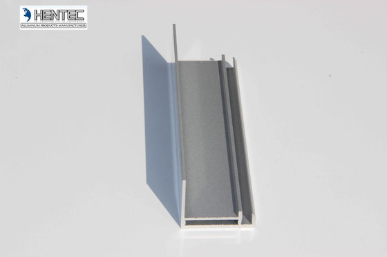 Sand Blasting 6063 Aluminum Extrusion sections , precision aluminum extrusion