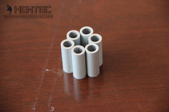 Brushed Anodized Aluminum Profile , extruded tube for civil and industrial