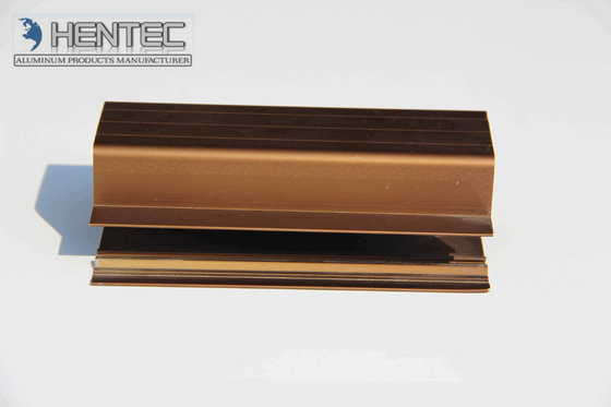 OEM or ODM Bright Anodized Aluminum Profile extrusion systems for building material