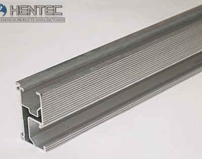 Solar Rail / solar panel roof mounting hardware Polished	 , Silver Anodizing