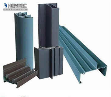 Industrial 6063  aluminum extrusion profiles Anodized / powder painted