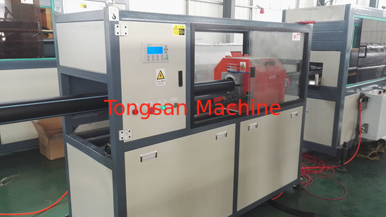Single scew extruder pipe extrusion line HDPE gas and water pipe extrusion line
