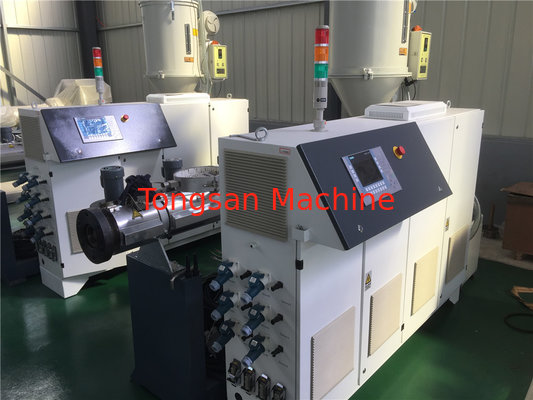 Single scew extruder pipe extrusion line HDPE gas and water pipe extrusion line