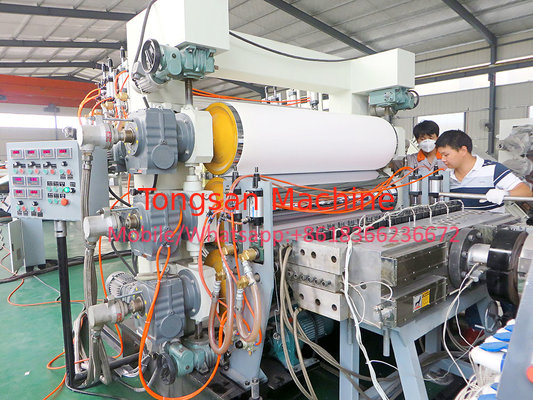 plastic sheet extrusion line PVC free foam sheet extrusion line