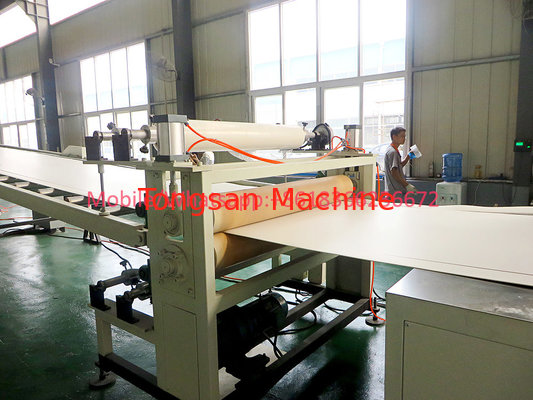 plastic sheet extrusion line PVC free foam sheet extrusion line
