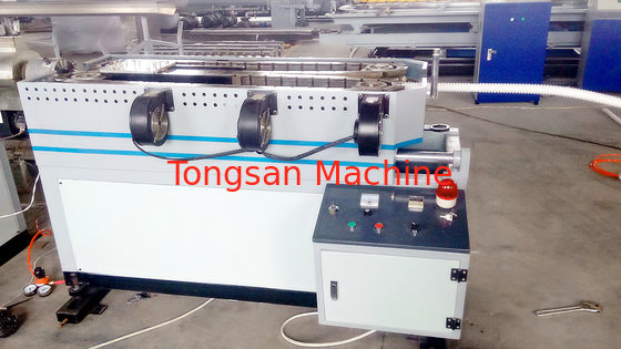 Extension Shrinkable PP PE single wall corrugated pipe extrusion line